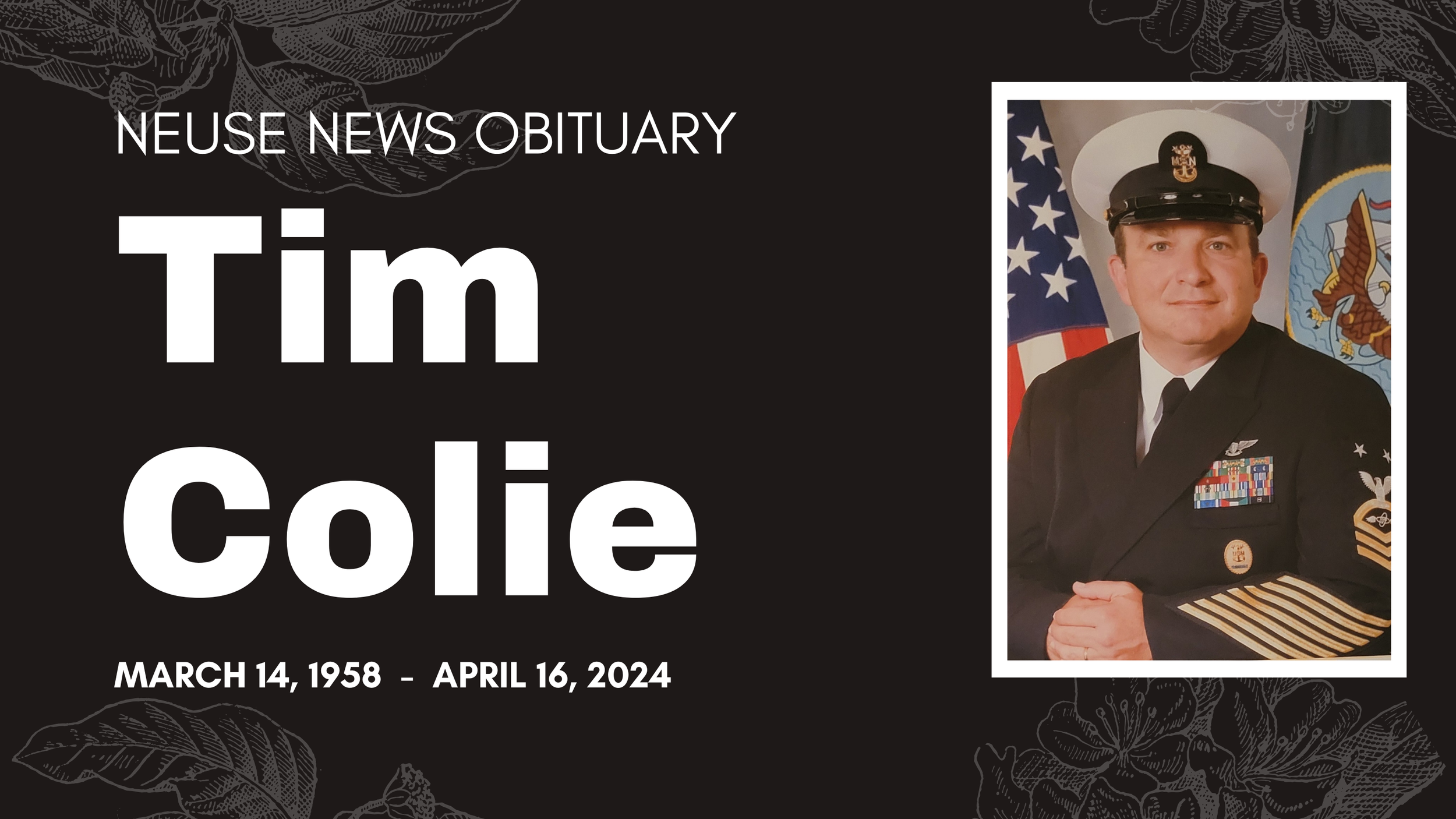 Obituary: Tim Colie — Neuse News