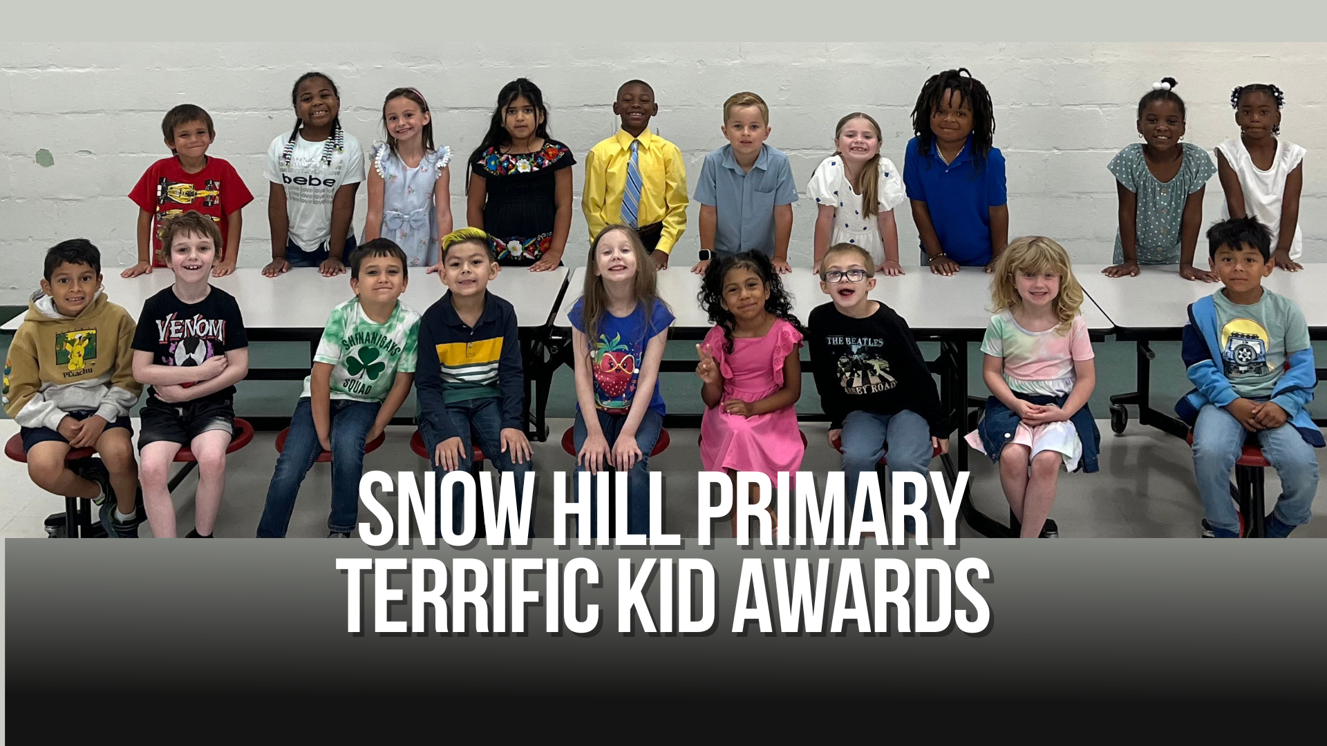 Snow Hill Primary Terrific Kid Awards — Neuse News