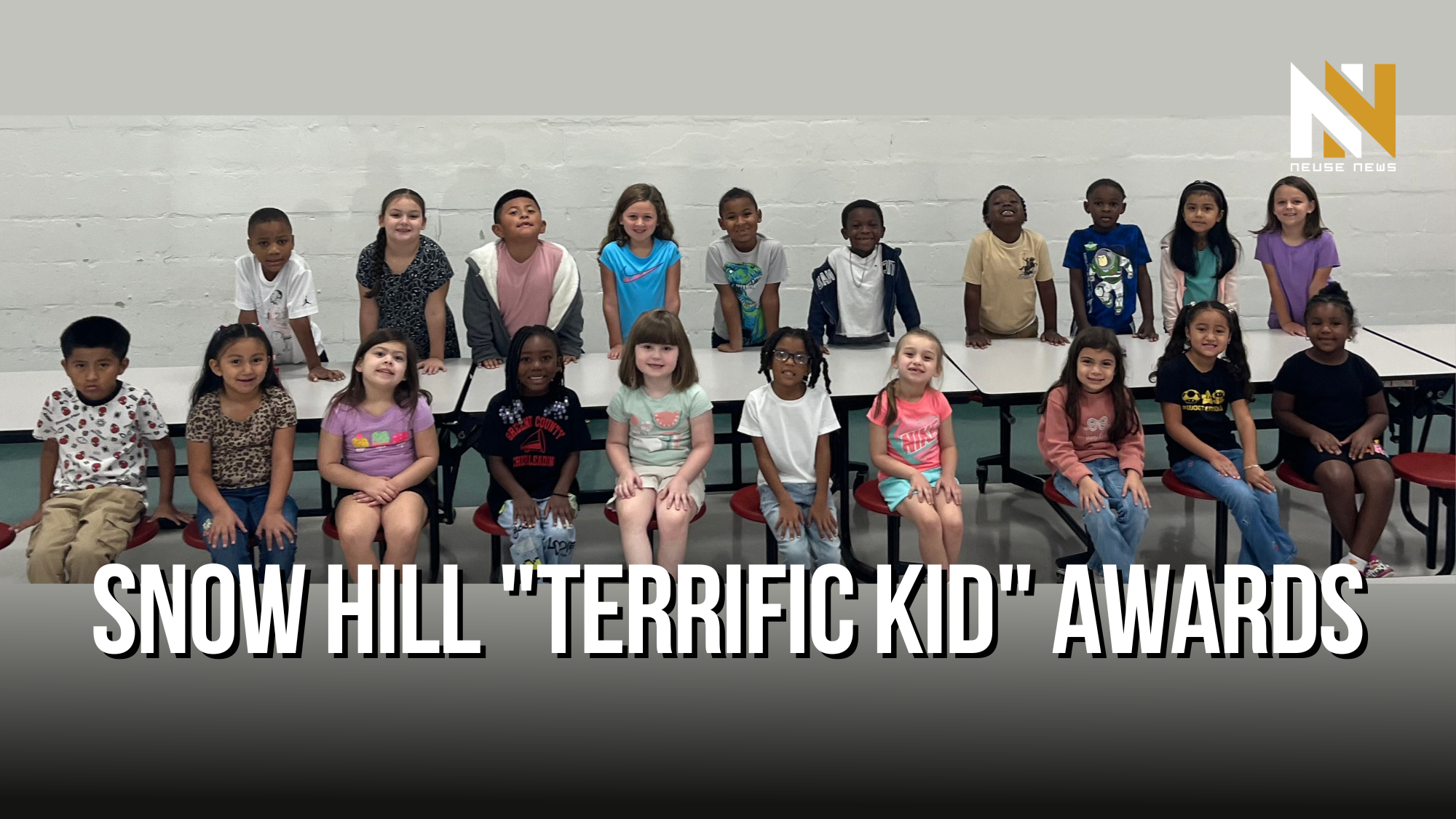 Snow Hill "Terrific Kid" awards — Neuse News