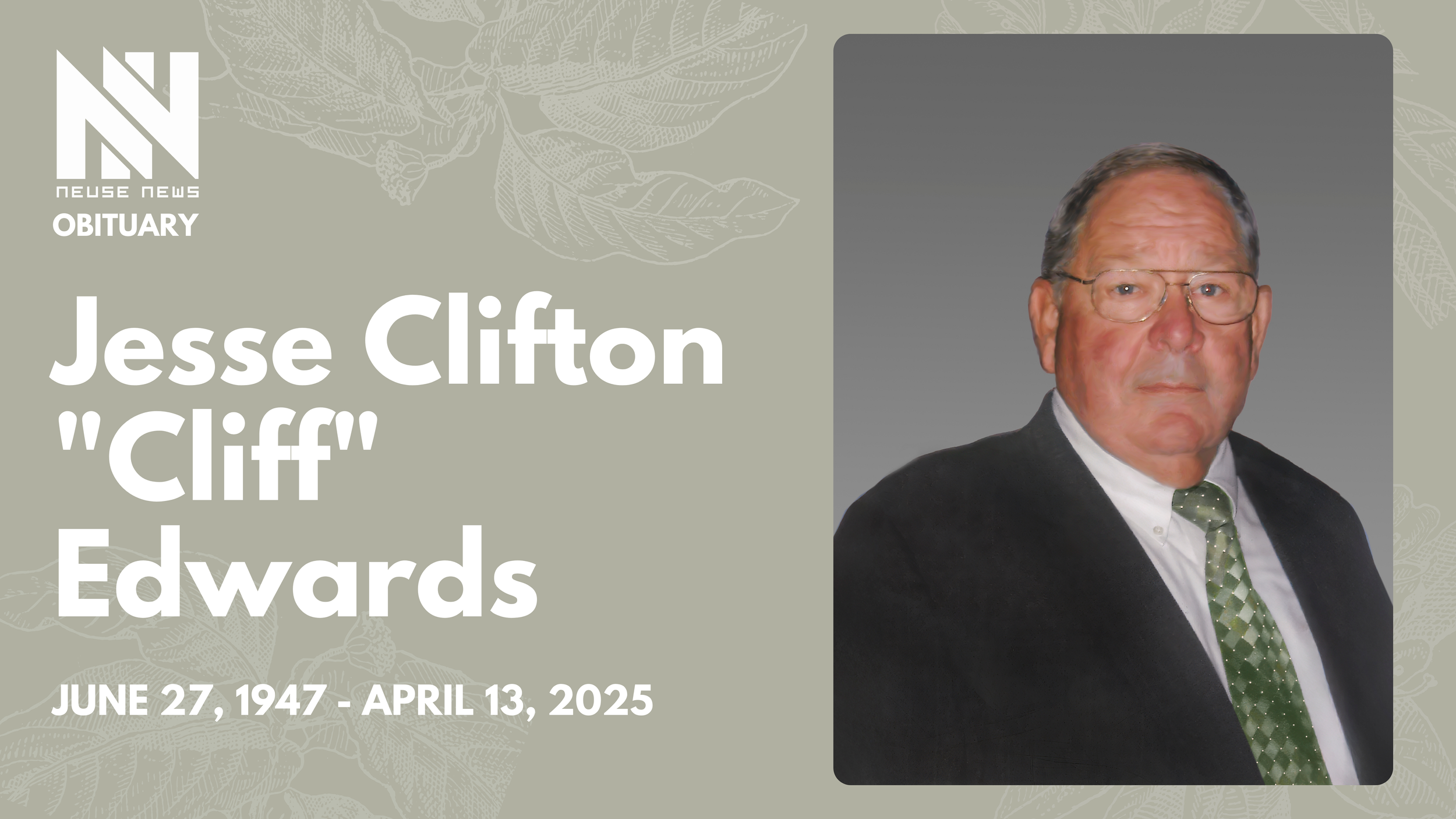 Obituary: Jesse C. Edwards — Neuse News