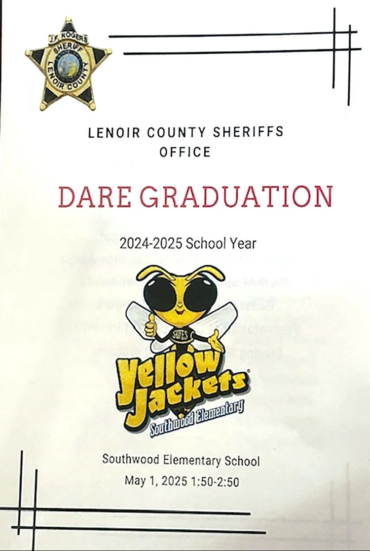 First Drug Abuse Resistance Education (DARE) graduation class of 2025 ...