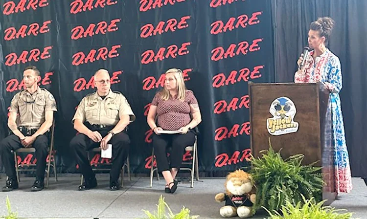 First Drug Abuse Resistance Education (DARE) graduation class of 2025 ...