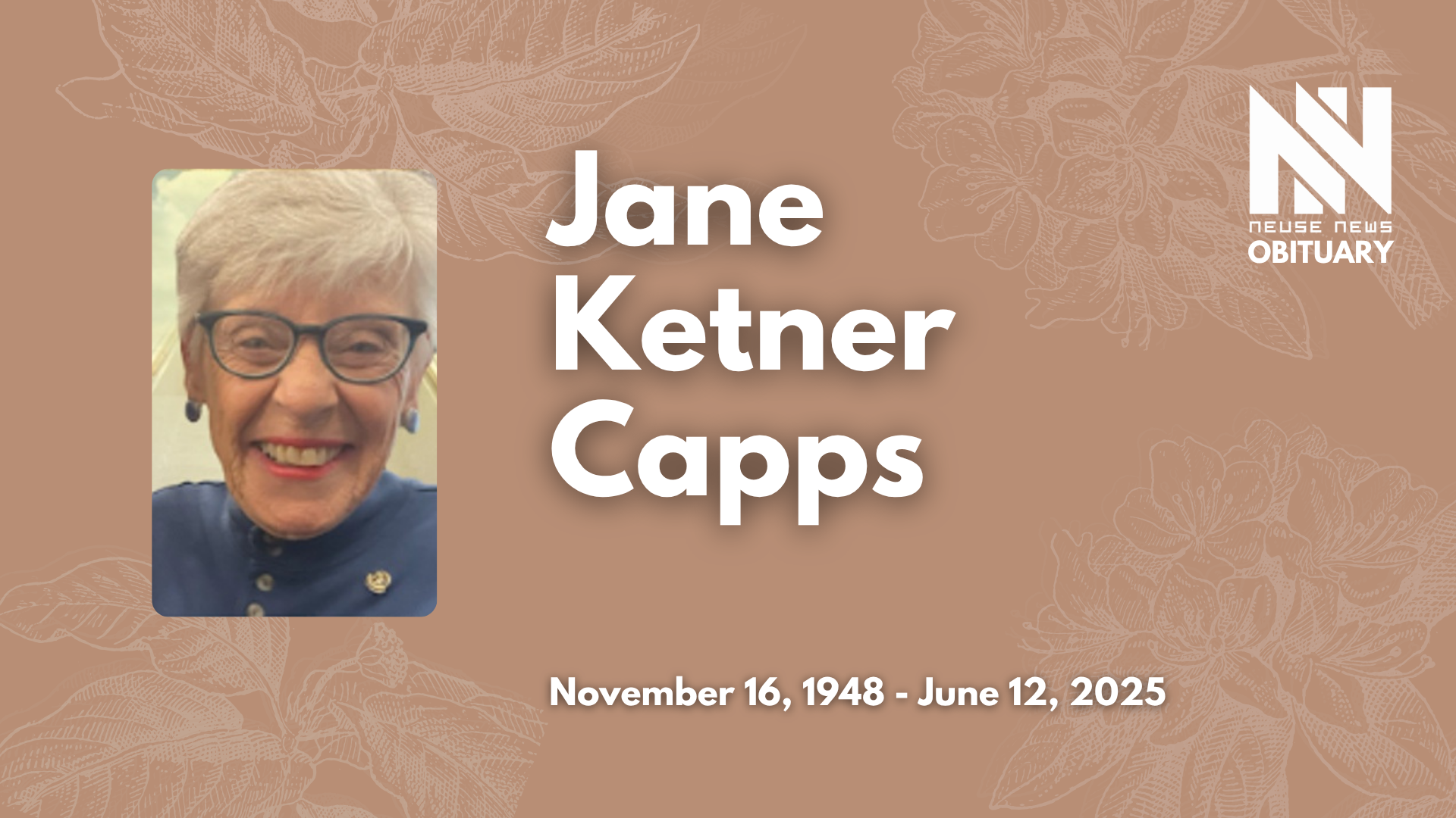 Obituary: Jane Ketner Capps — Neuse News