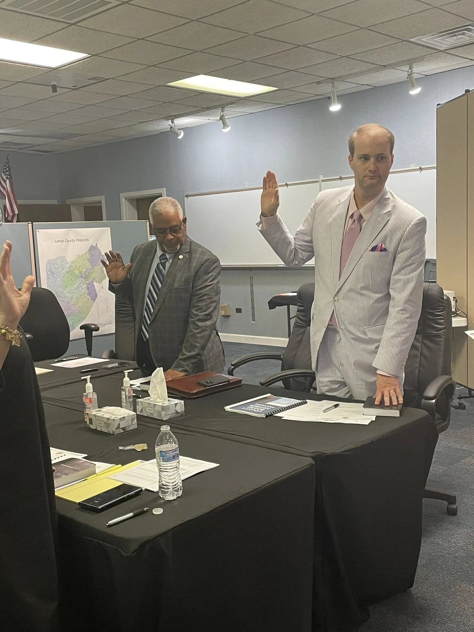Lenoir County Board of Elections sworn in — Neuse News