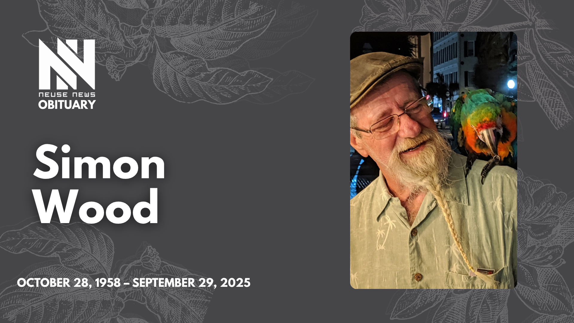 Obituary: Simon Wood — Neuse News