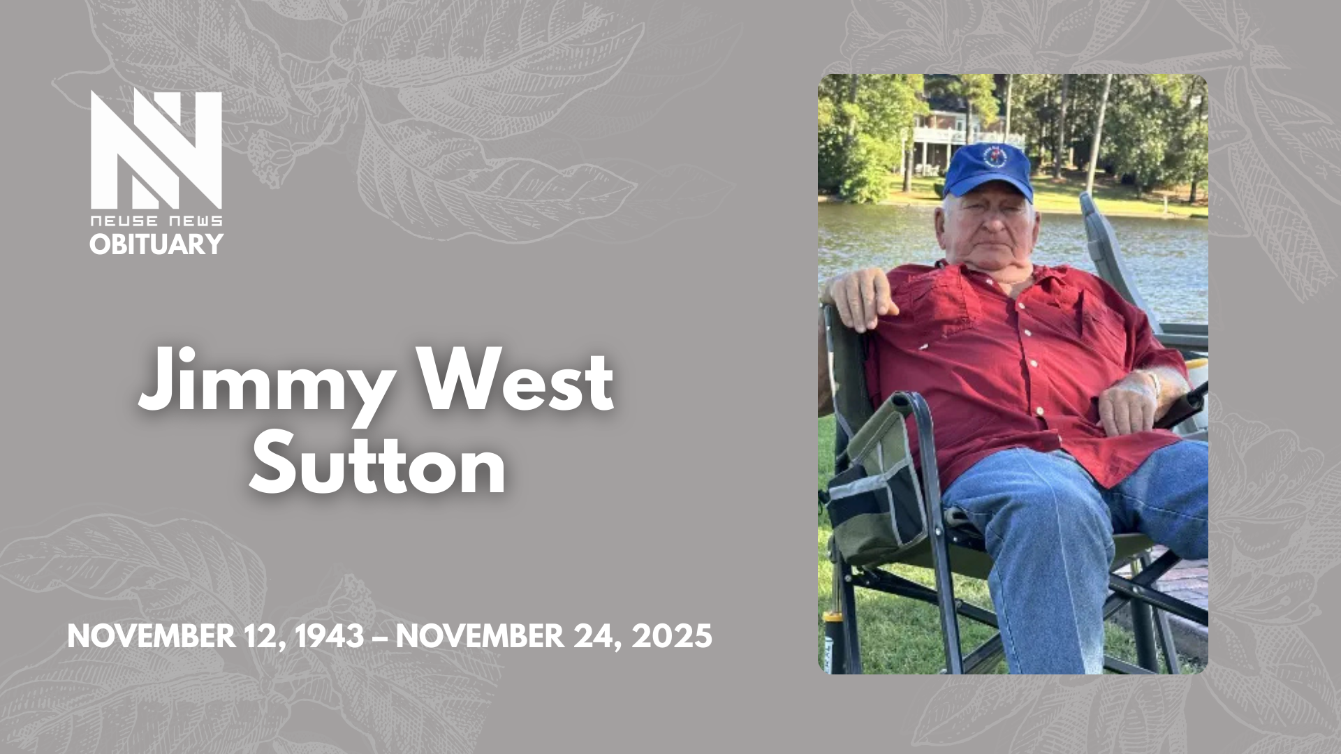 Obituary: Jimmy West Sutton — Neuse News
