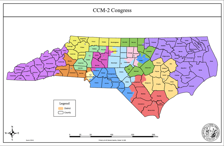 Proposed North Carolina congressional map could shift representation in Greene, Lenoir, and ...