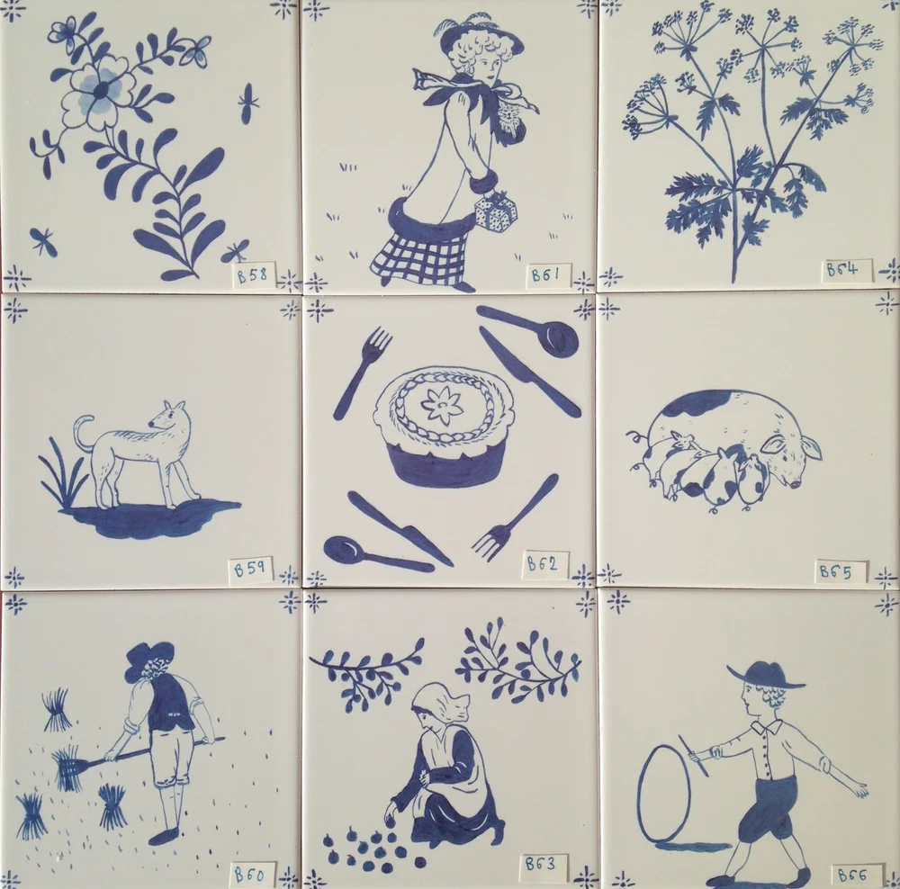 Blue Tiles — Maude Made