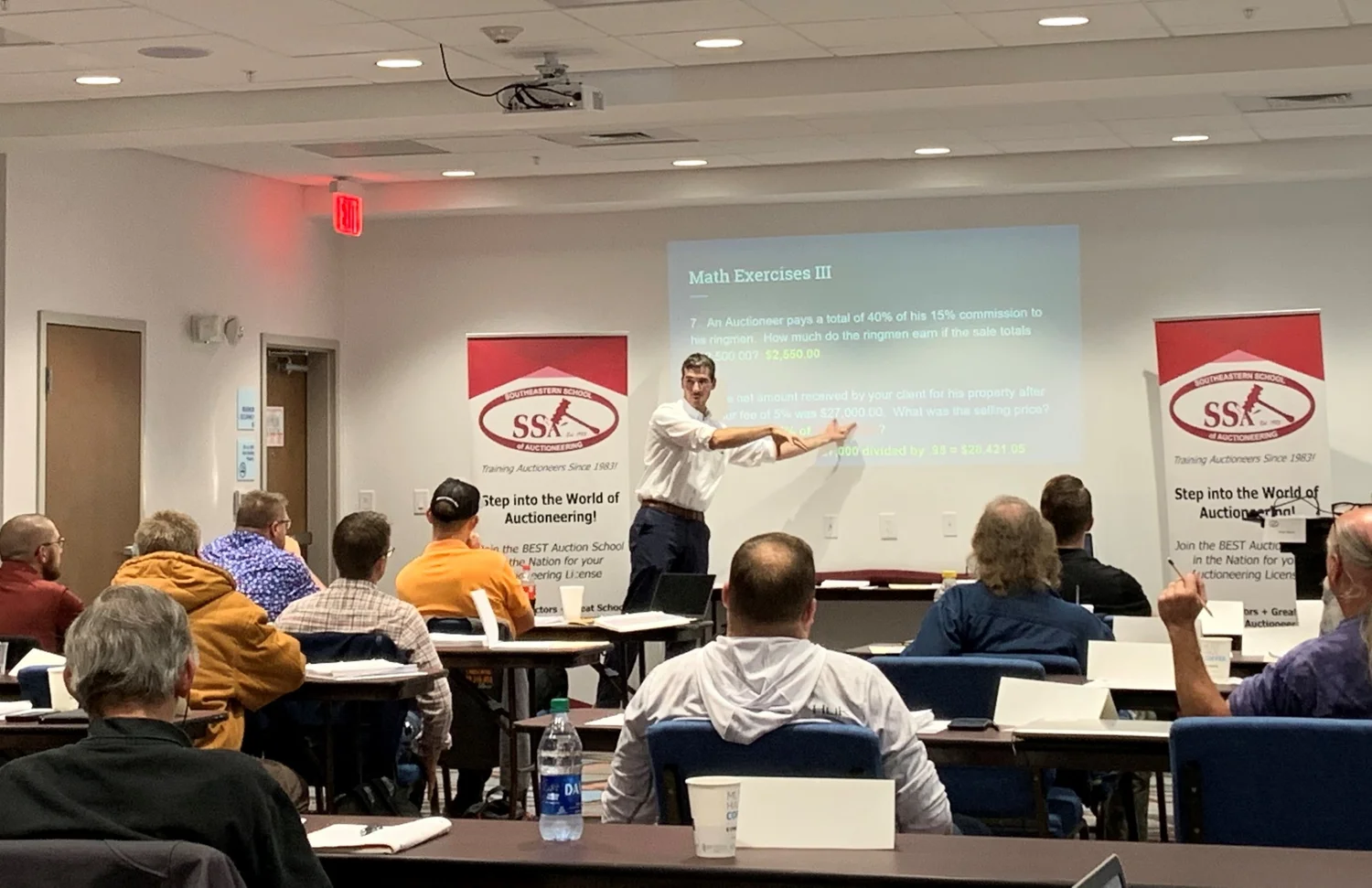 Course Class • Southeastern School of Auctioneering