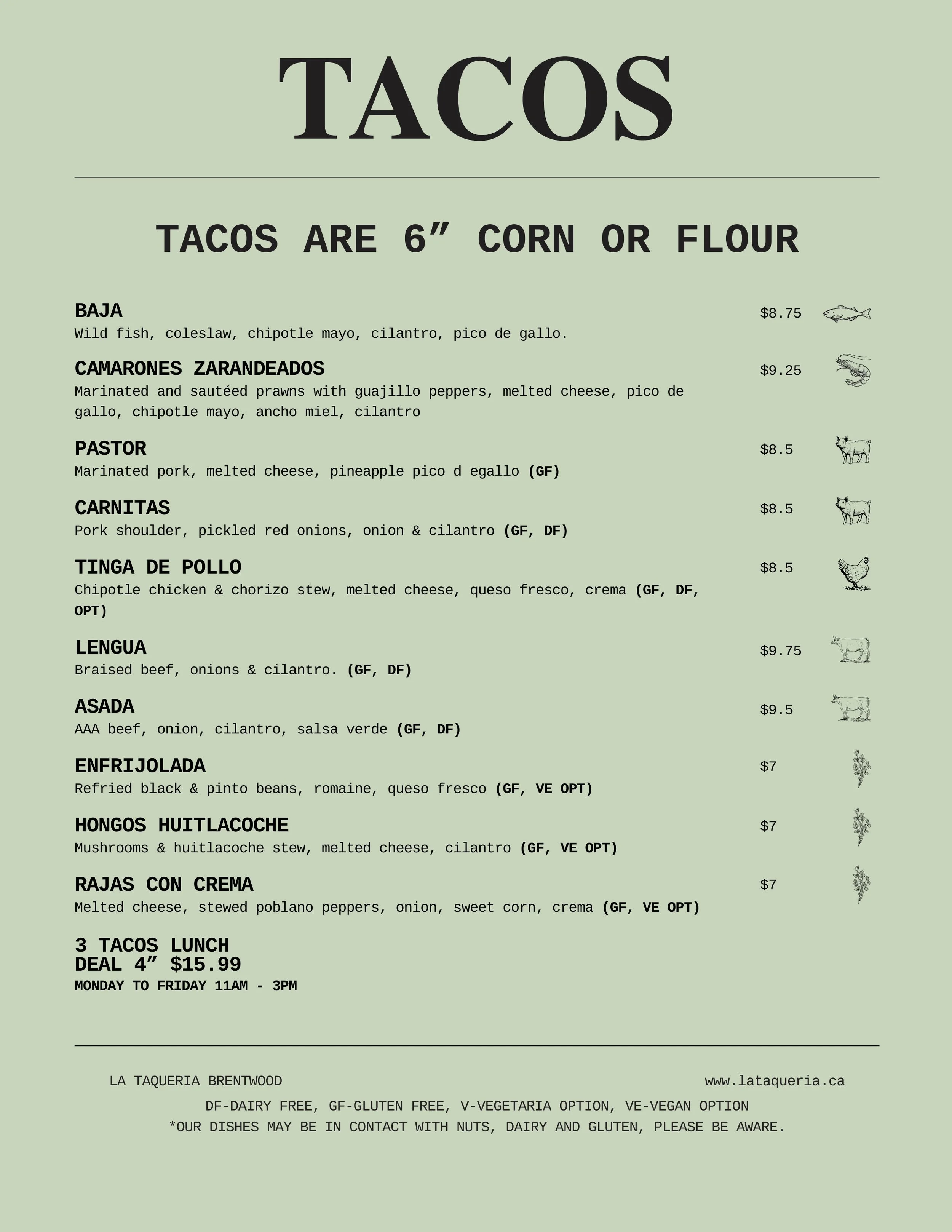 La Taqueria Pinche Taco shop - Best tacos and best cocktails in ...