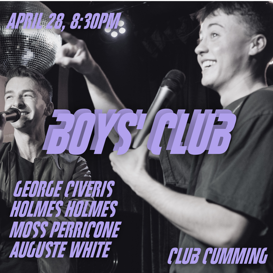Boys' Club with Conor Janda & Nico Carney — Club Cumming