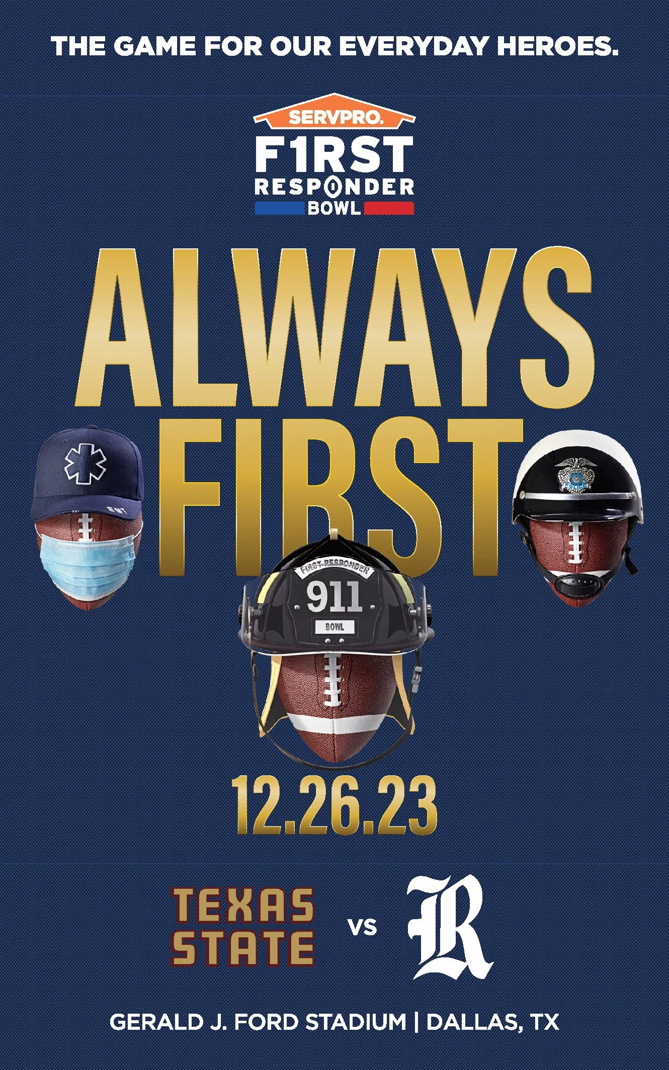 SERVPRO First Responder Bowl