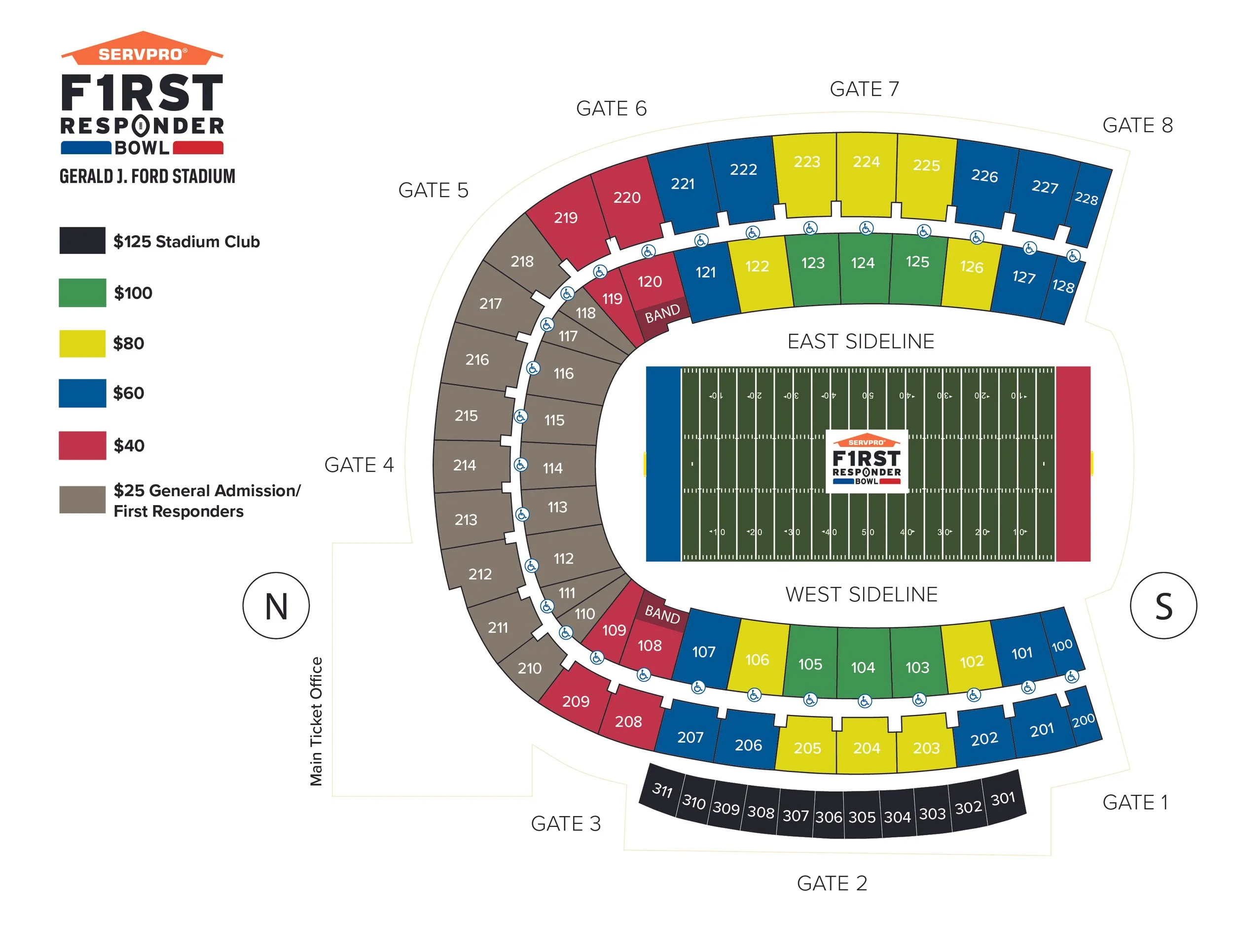 Stadium — SERVPRO First Responder Bowl