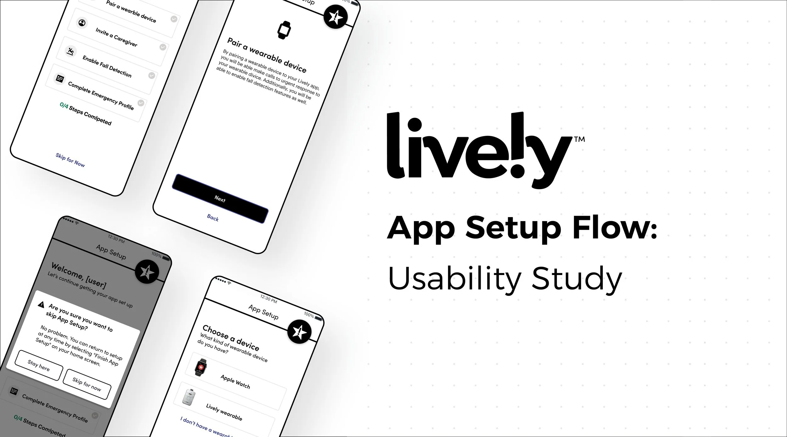 App Setup Usability Case Study — Josef's Portfolio Site