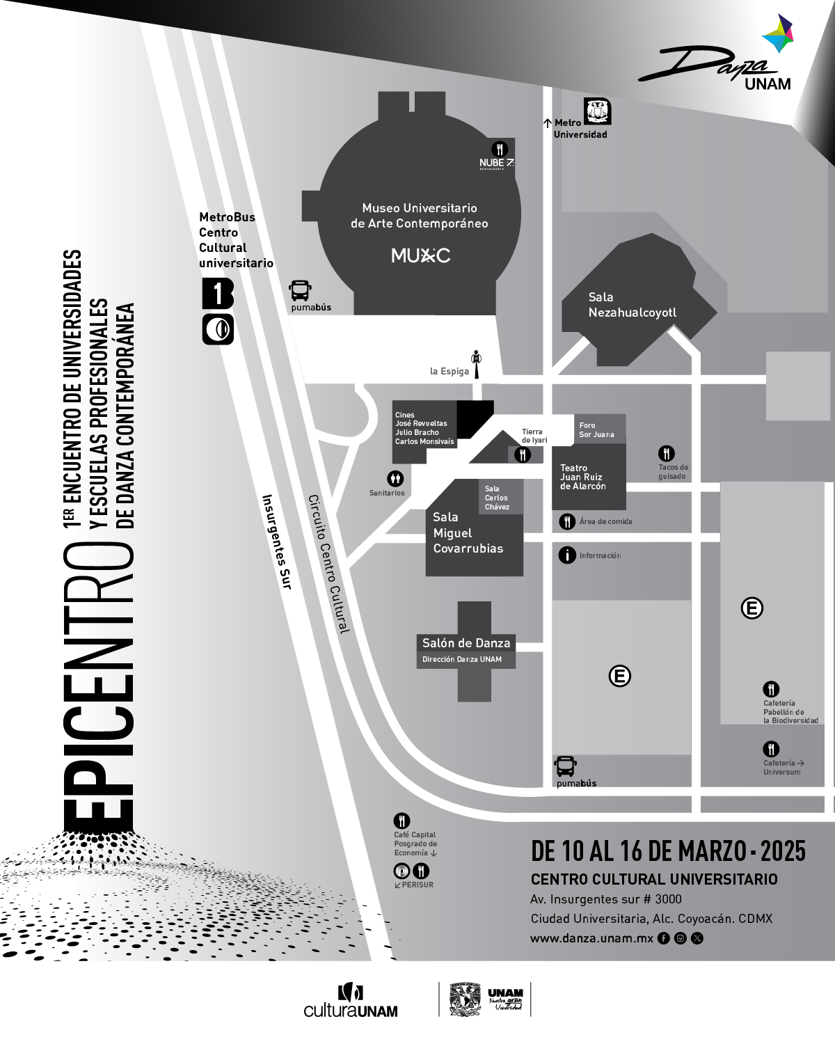Mapa Del Campus De La Universidad Del Sur Facility Relocation