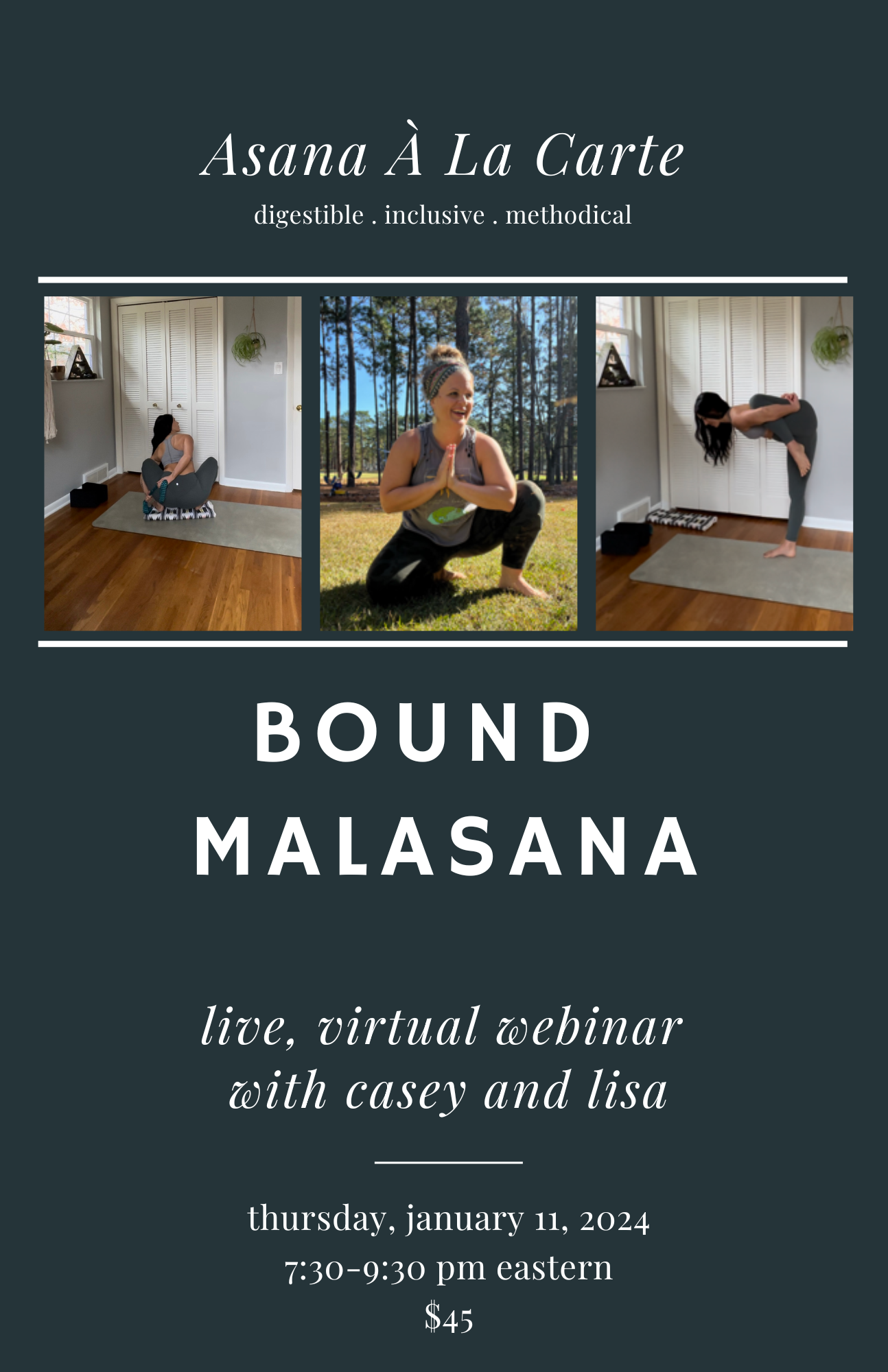 Asana À La Carte — Lisa Rischitelli