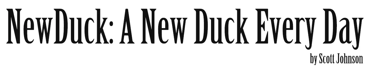 New Duck — FROGPANTS