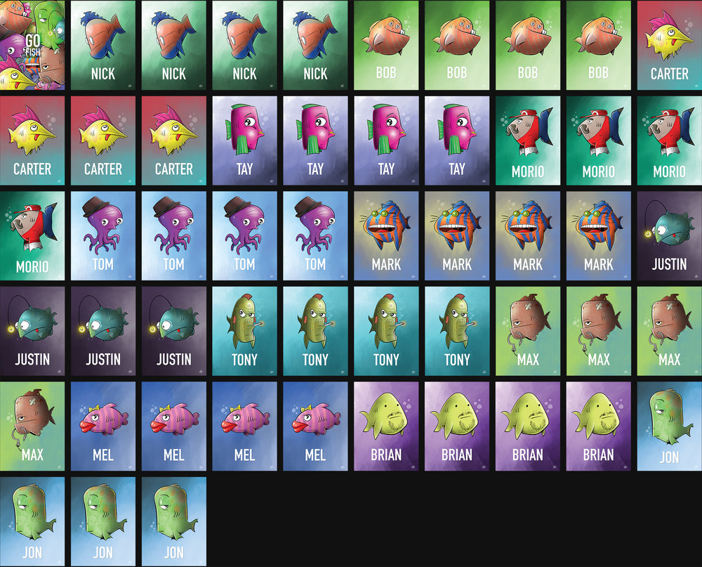 Regular Cards Go Fish