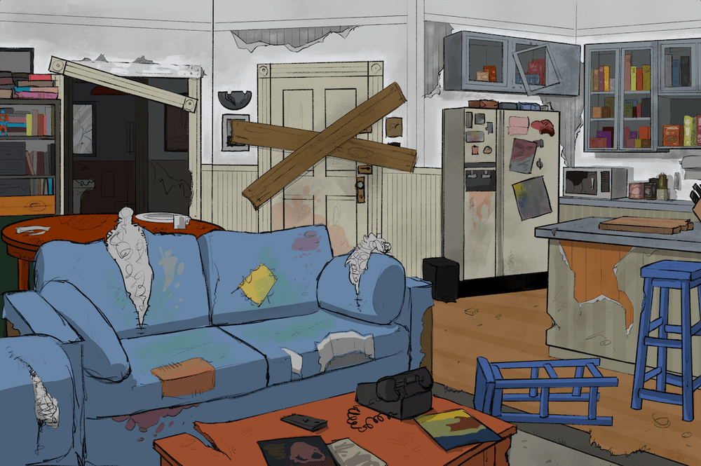 Seinfeld Apartment Layout