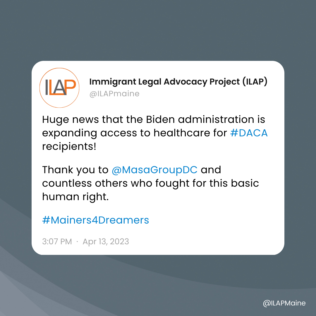 The Golden Door: April 2023 — ILAP Maine