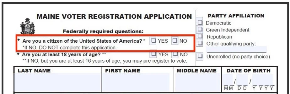 Important Information for Immigrants and Partners on Voter Registration ...