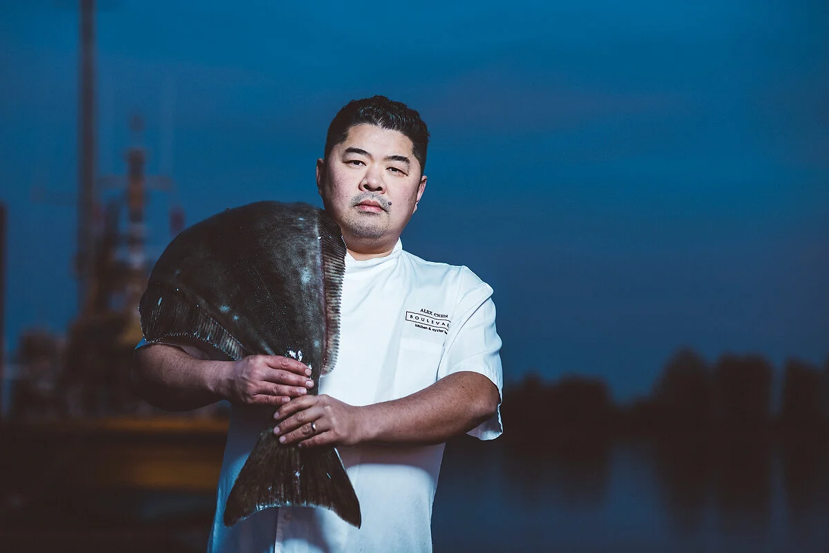 Portrait of Canadian Iron Chef winner Alex Chen — Photographer Jimmy Jeong