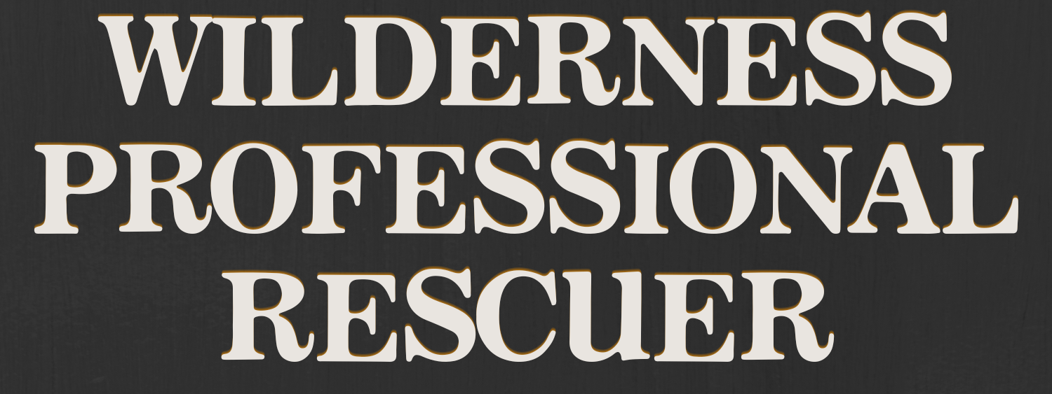 Wilderness Professional Rescuer- WPR — Backcountry Pulse