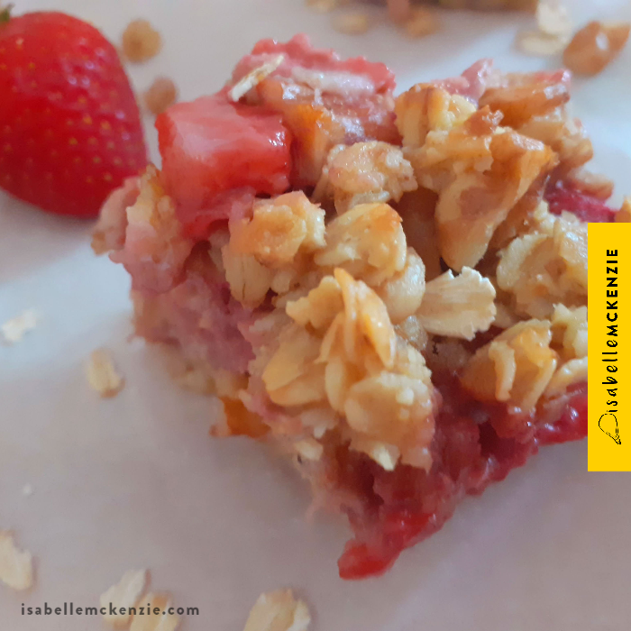 The Best Sugar-Free Strawberry Oat Bars Recipe (Vegan, Gluten-Free ...