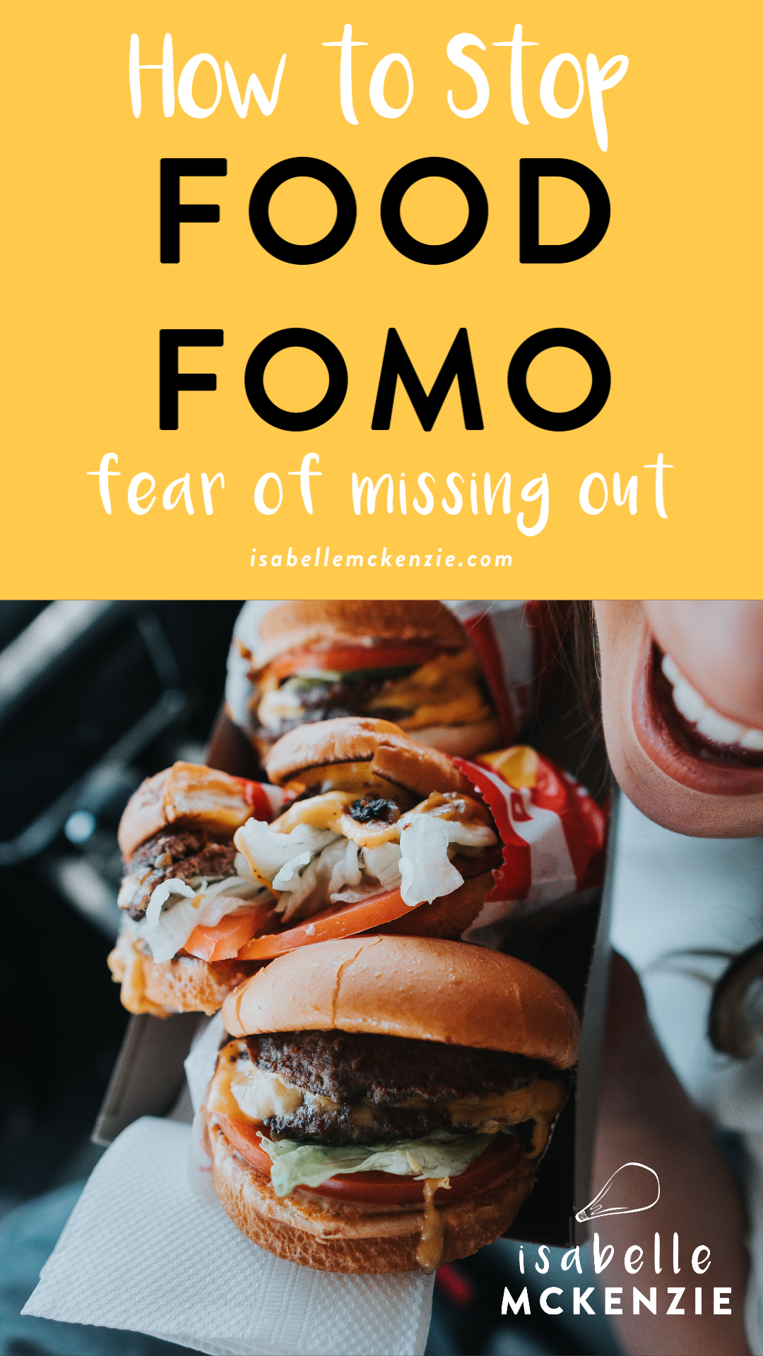 How to Stop Food FOMO (fear of missing out) — Isabelle McKenzie
