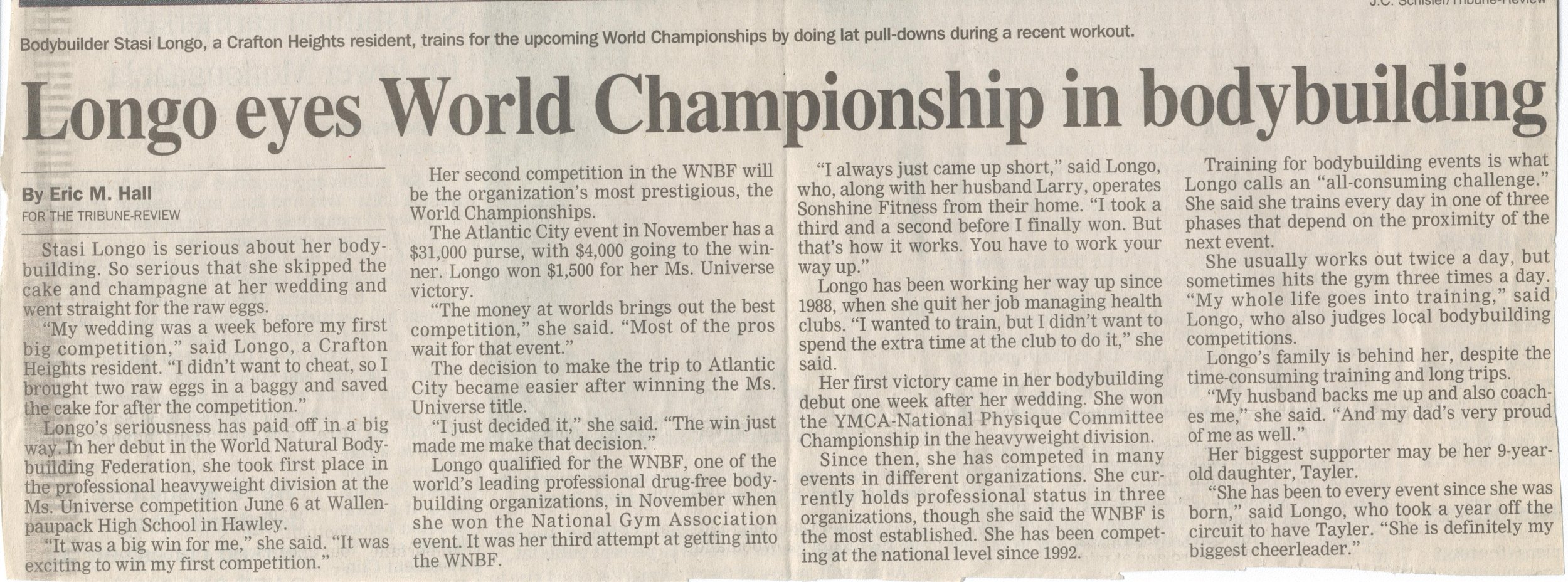 Stasi Longo | Natural Female Bodybuilder | PRO MS Universe