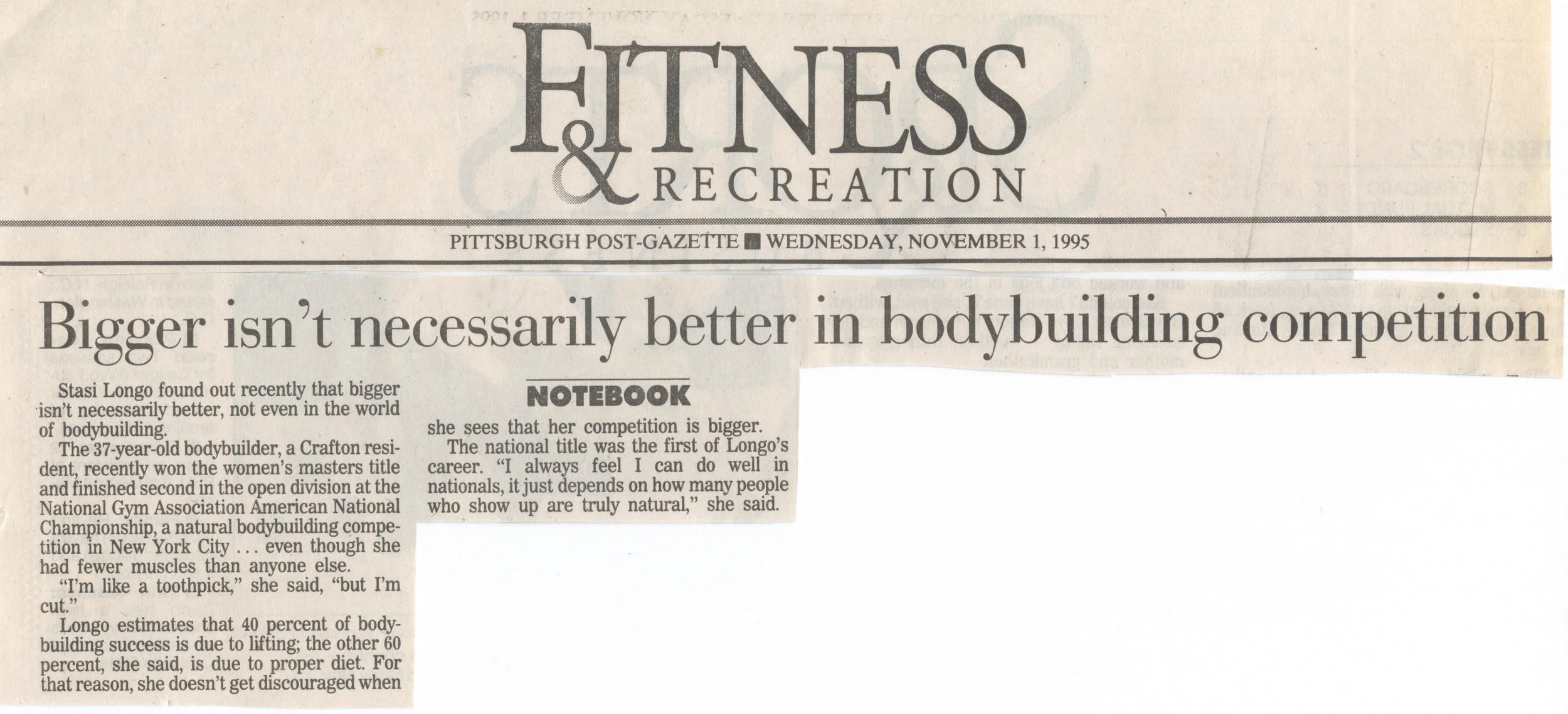 Stasi Longo | Natural Female Bodybuilder | PRO MS Universe