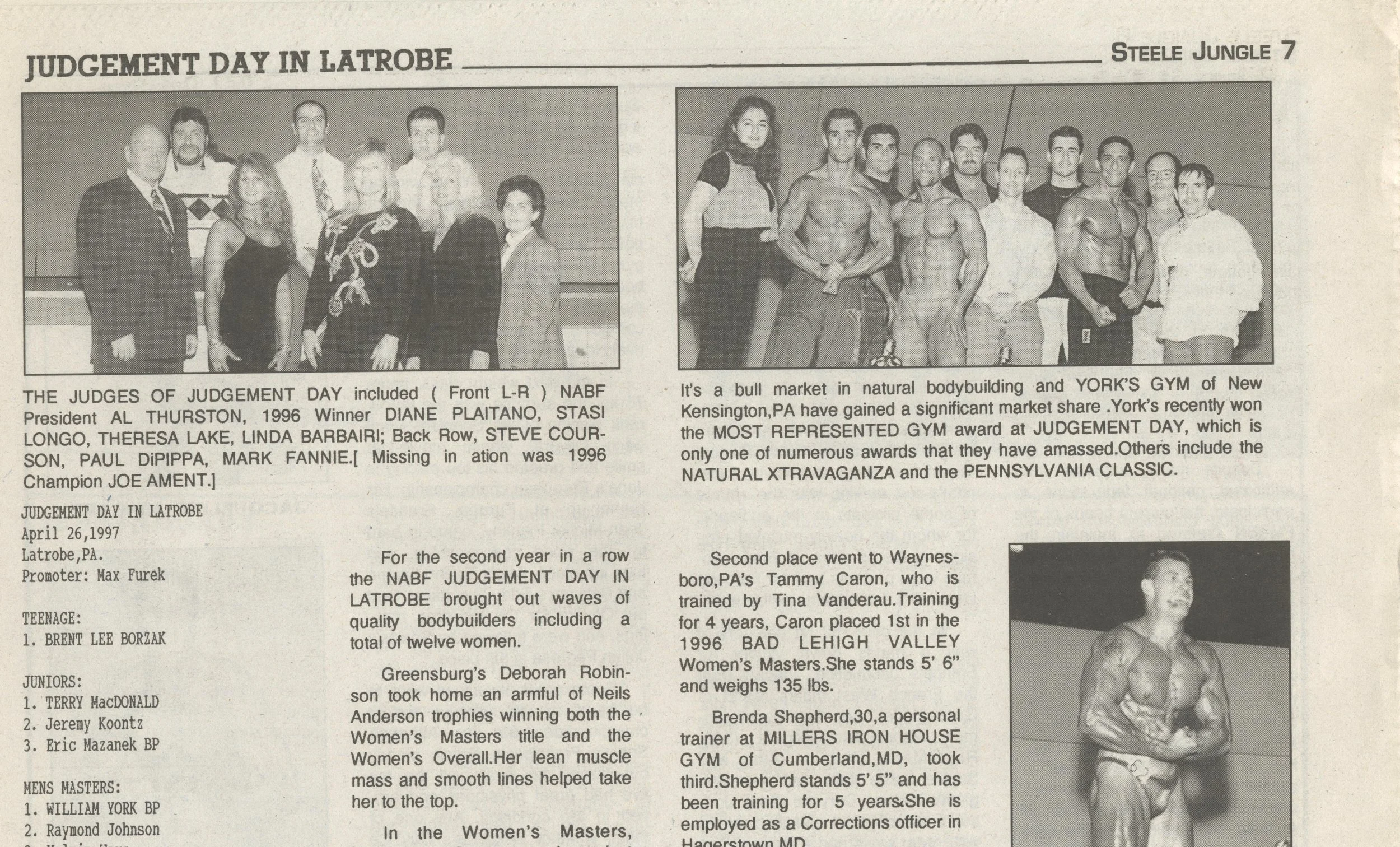 Stasi Longo | Natural Female Bodybuilder | PRO MS Universe