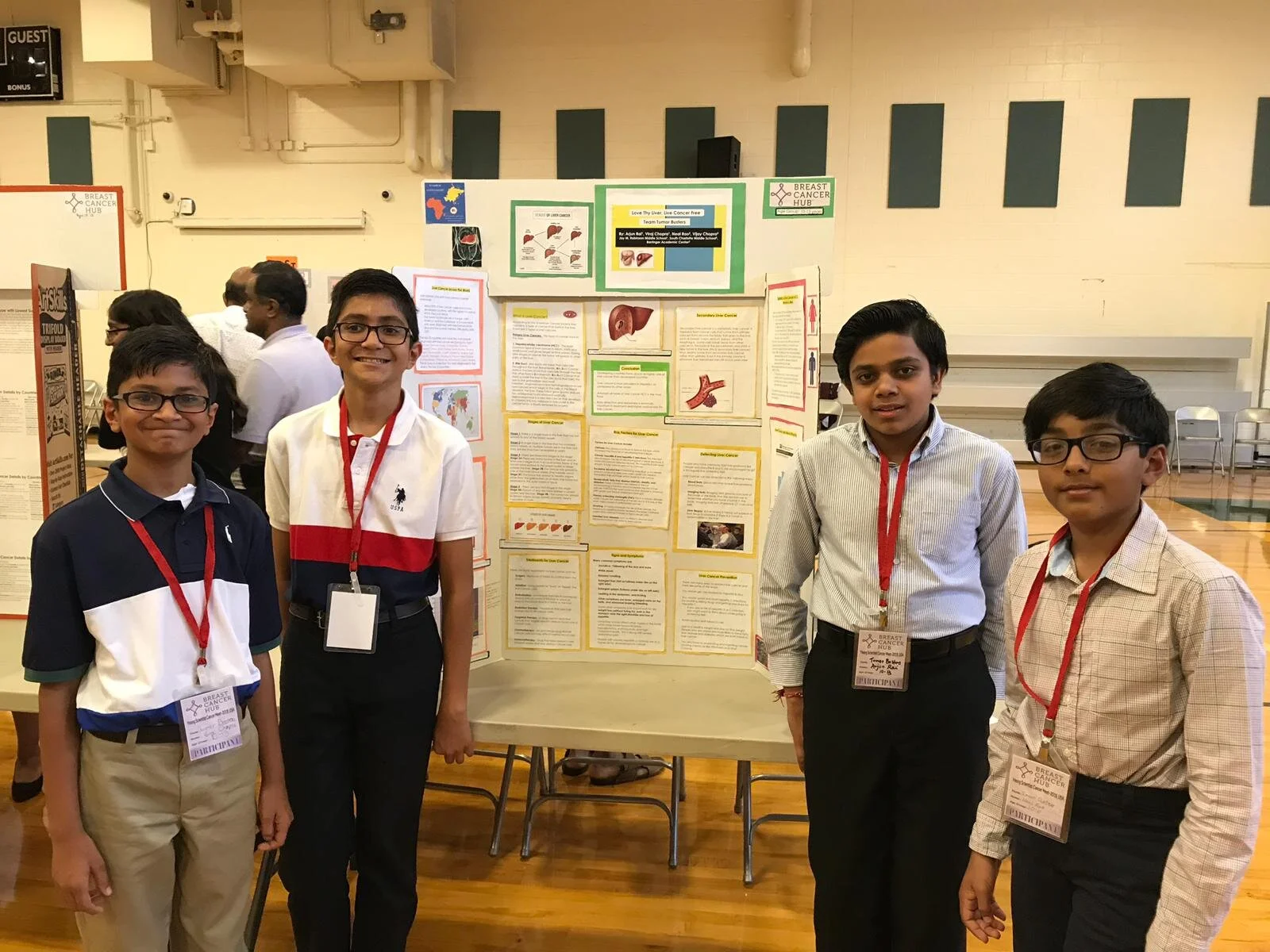 TUMOR BUSTERS (Liver Cancer); Arjun Rai, Viraj Chopra, Neal Rao, Vijay ...