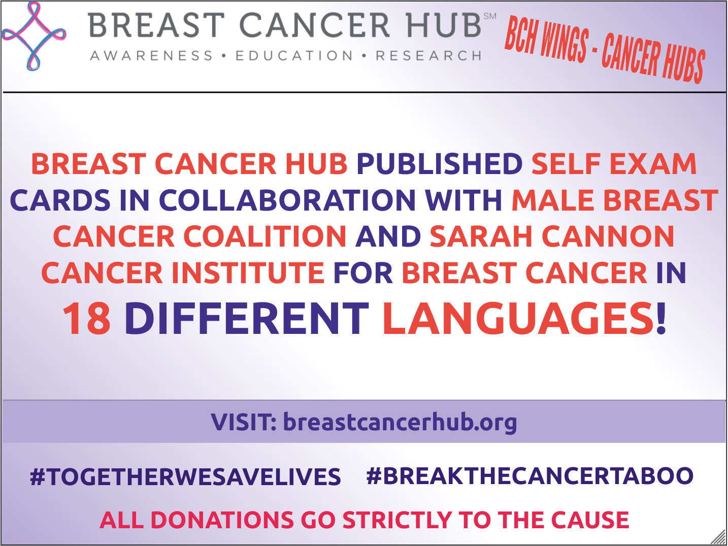 Breast Self Exam Cards in Local Languages — Breast Cancer Hub