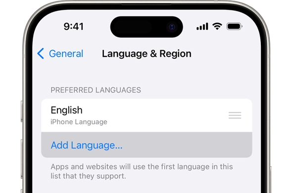 Changing the Language — Days Since