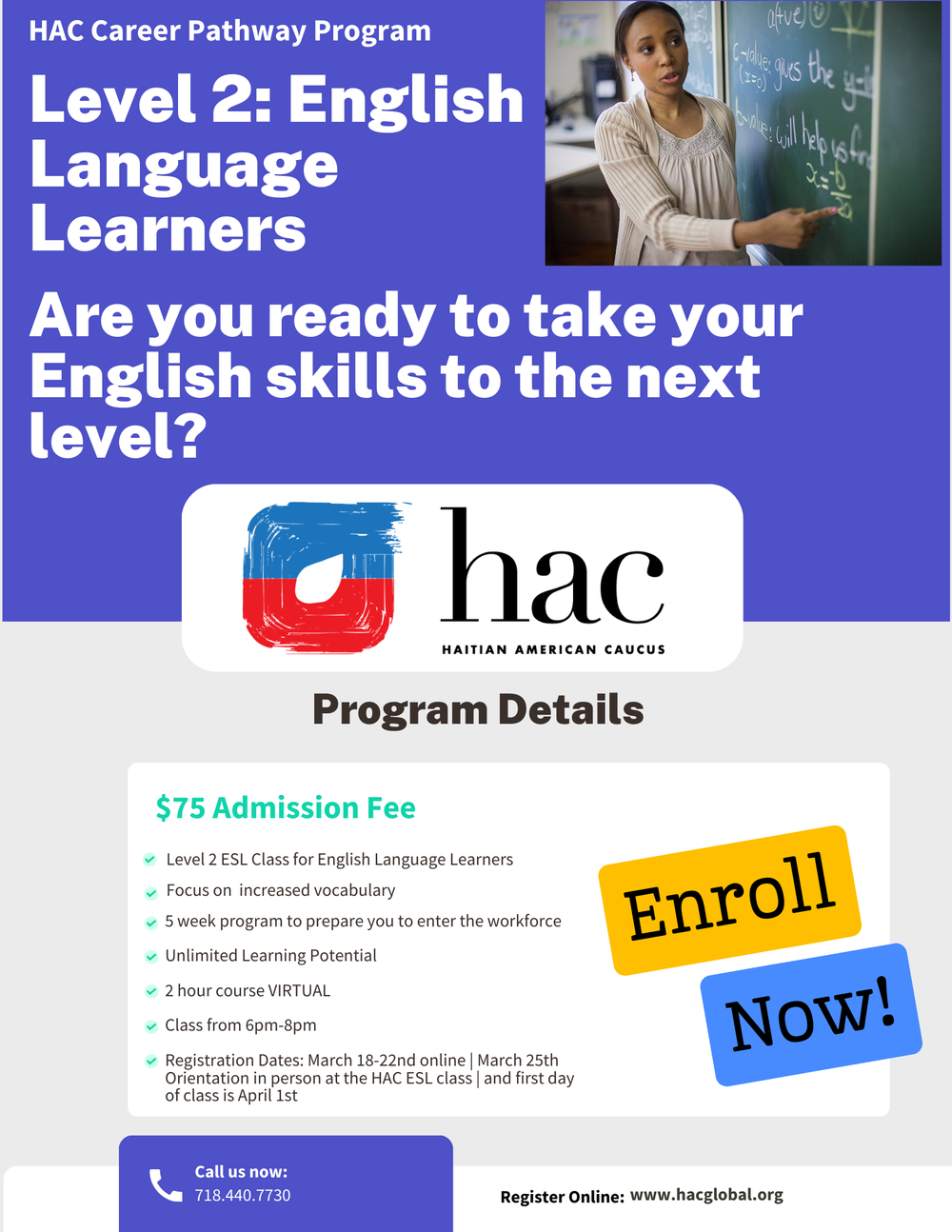 esl2registration — HAC