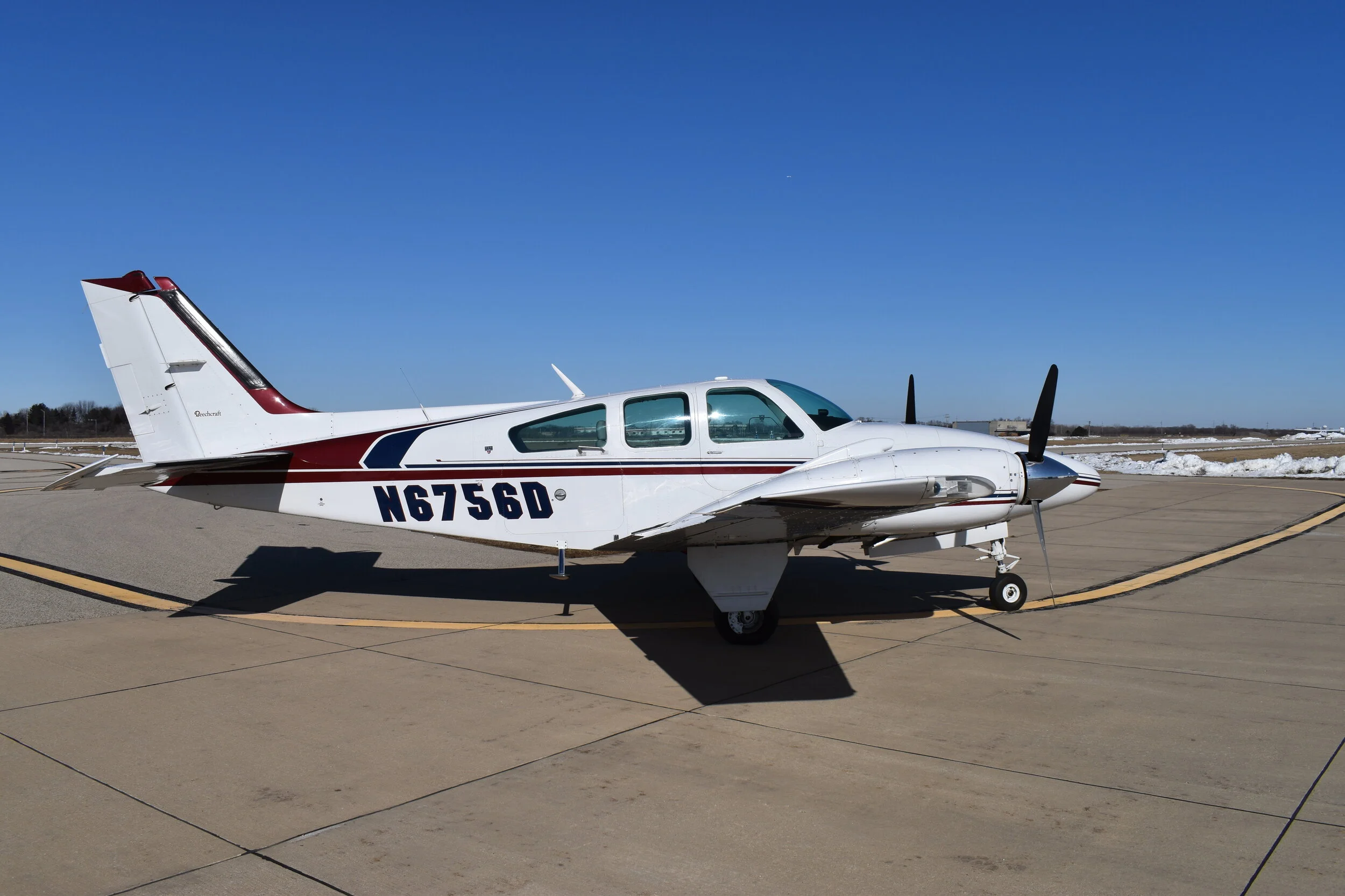 1980 Beechcraft Baron E55 — AKC AVIATION