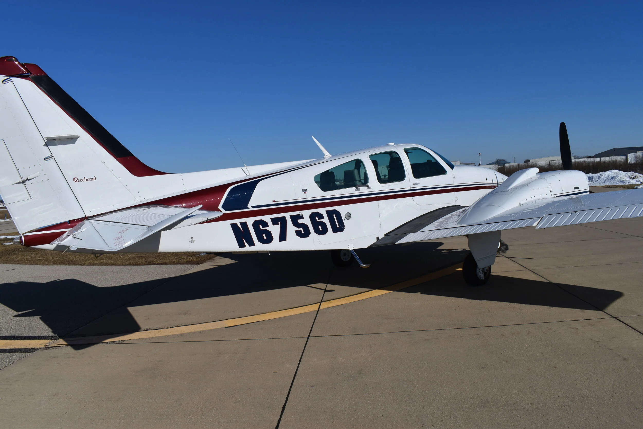 1980 Beechcraft Baron E55 — AKC AVIATION
