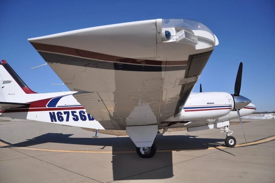 1980 Beechcraft Baron E55 — AKC AVIATION
