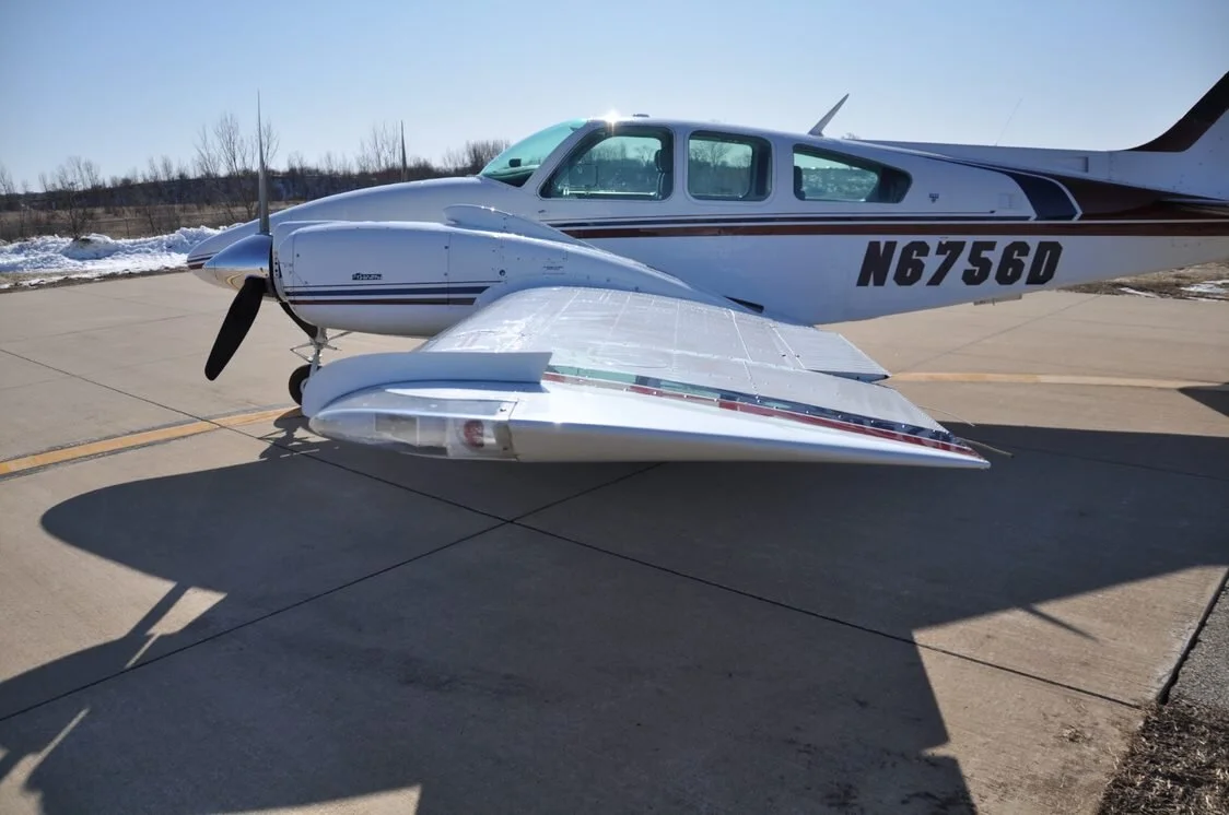 1980 Beechcraft Baron E55 — AKC AVIATION