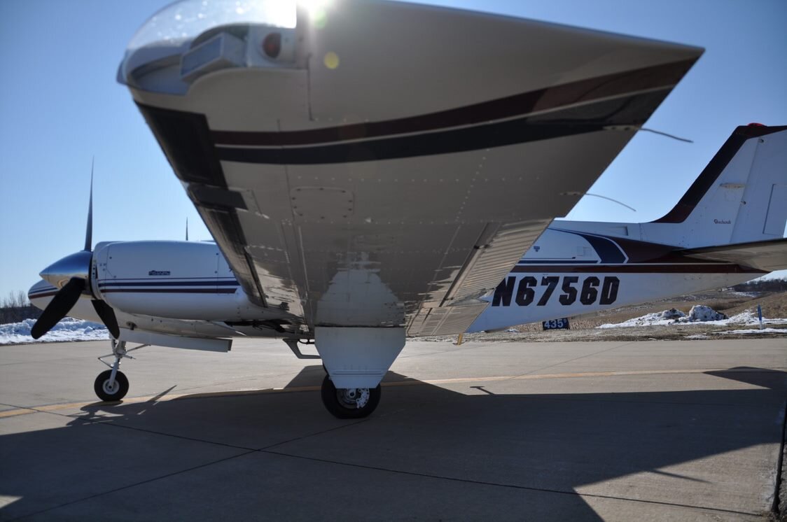 1980 Beechcraft Baron E55 — AKC AVIATION