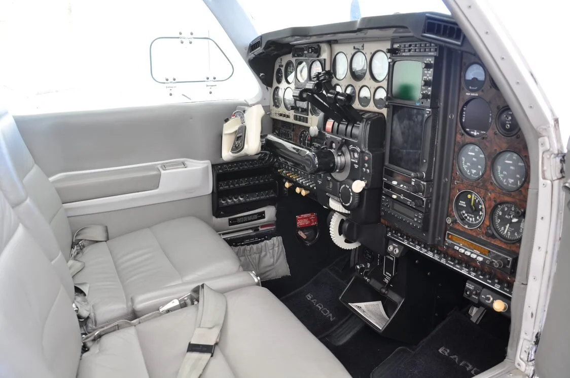 1980 Beechcraft Baron E55 — AKC AVIATION