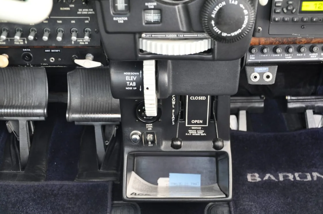 1980 Beechcraft Baron E55 — AKC AVIATION
