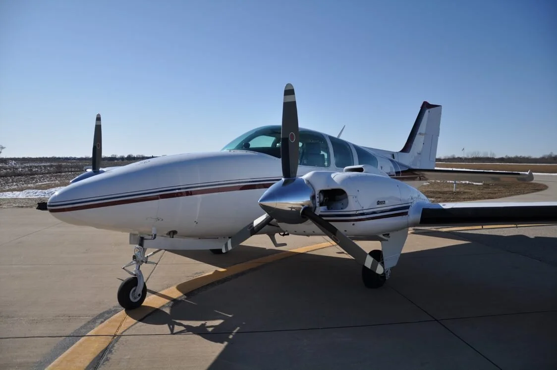1980 Beechcraft Baron E55 — AKC AVIATION