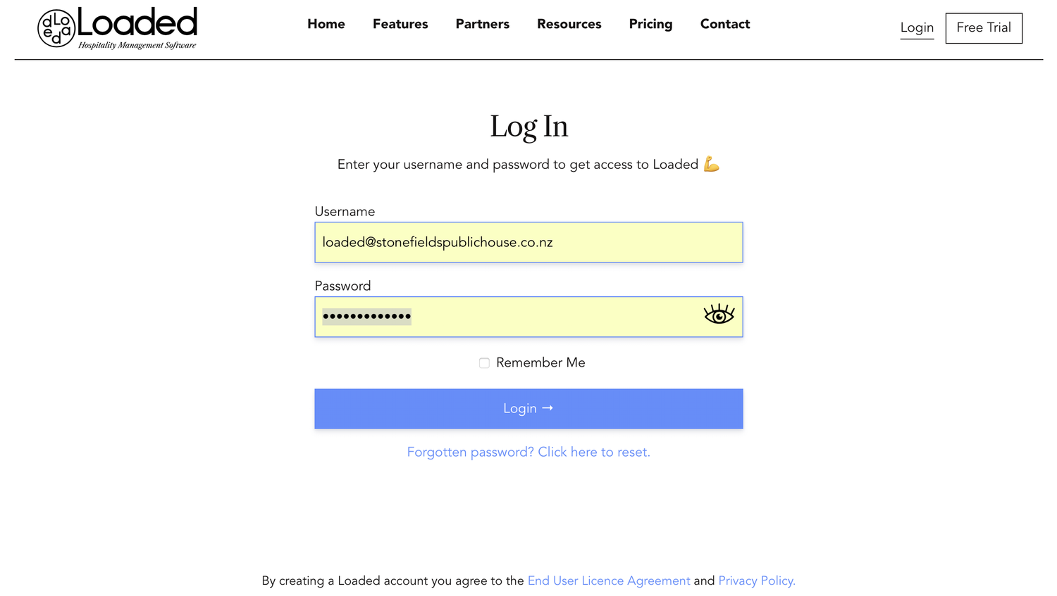 HELPLoadedDMsTime — Front Row Hospitality