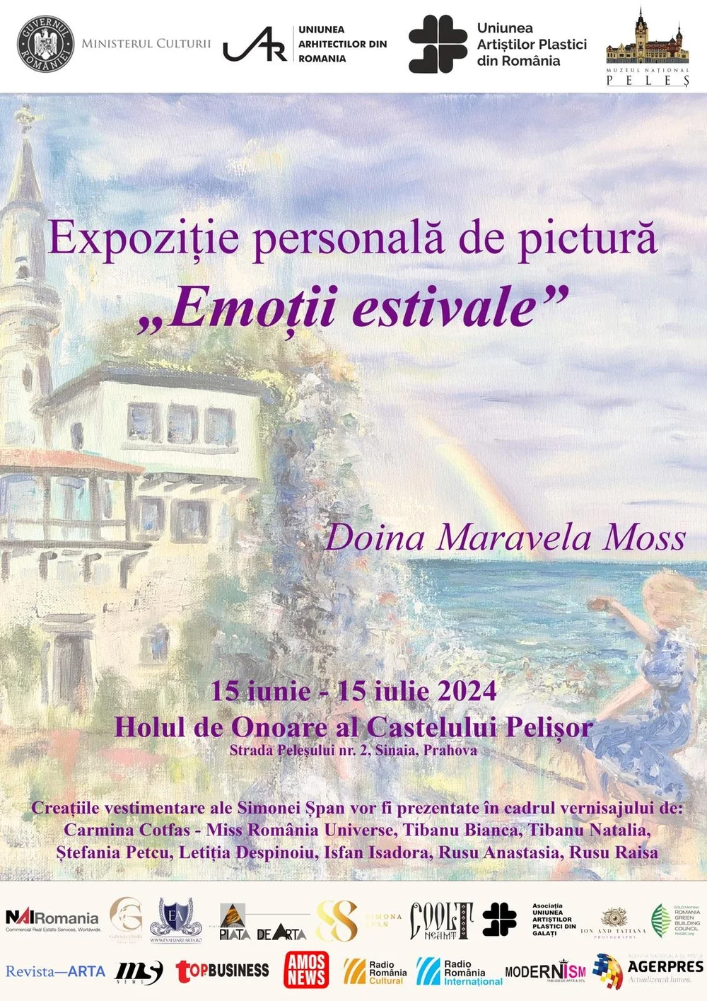 Doina Moss Solo Exhibition 'Summer Passions' — Leigh Picture Framers ...