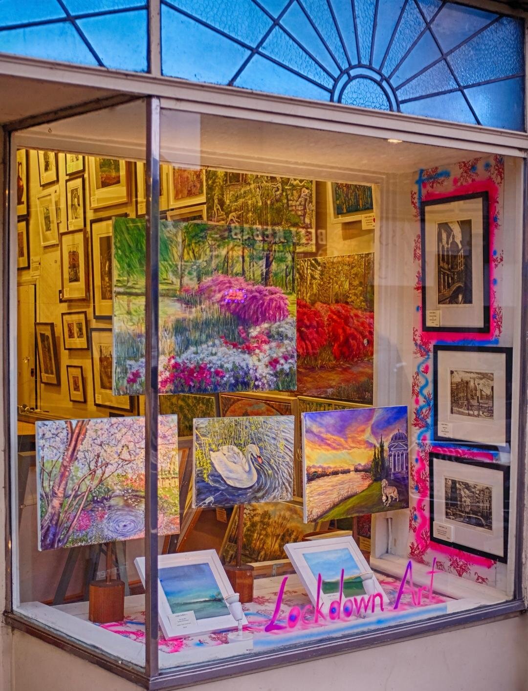 Lockdown Art by Doina Moss — Leigh Picture Framers & Calico Bird