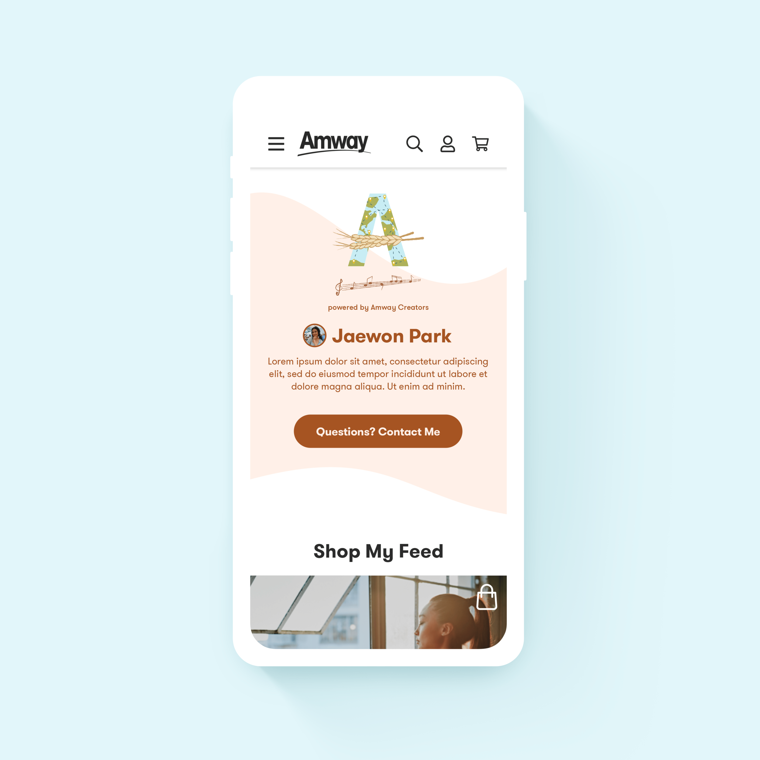 Mobile App: Amway Creators — NVH Creative