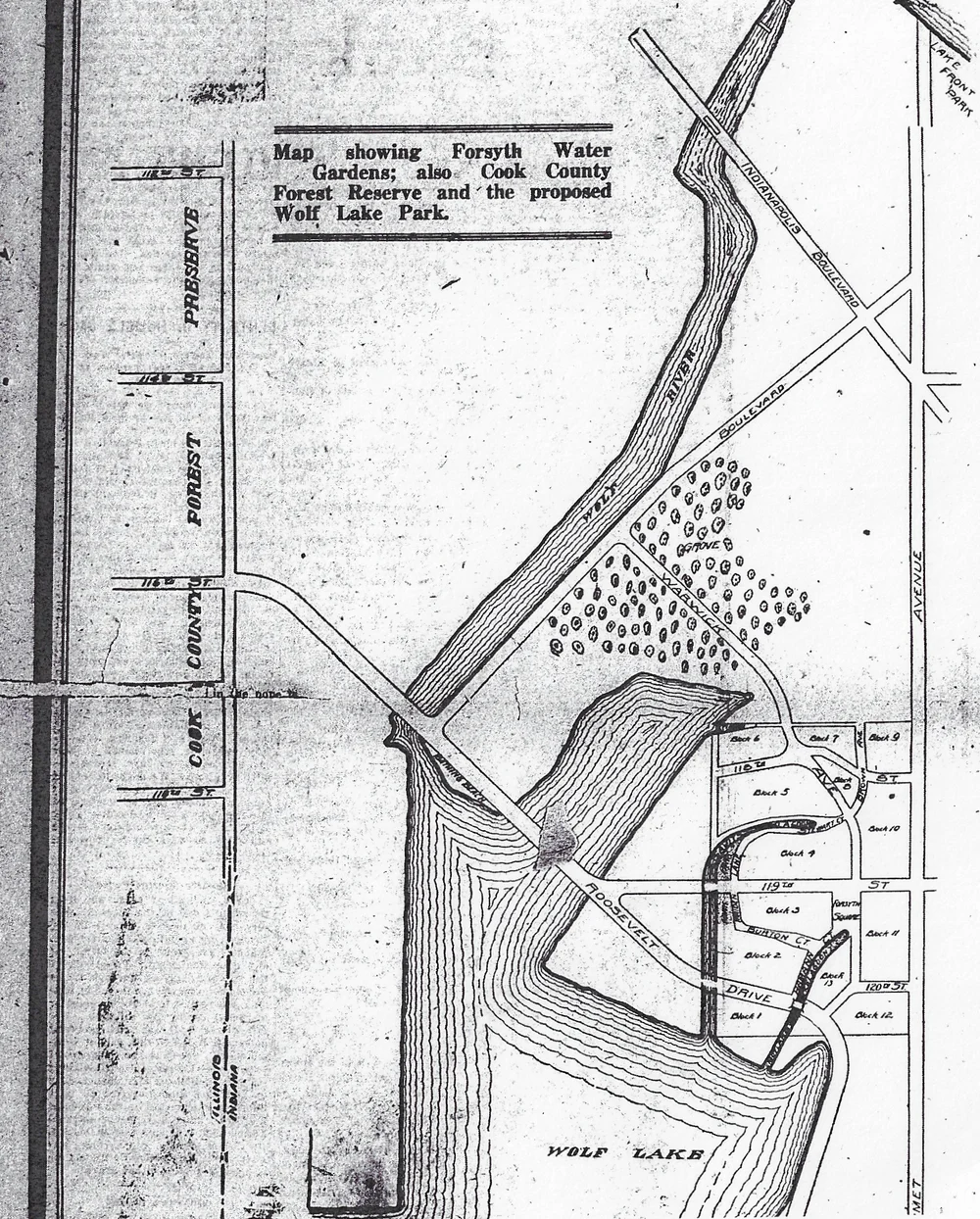 Water Gardens — Whiting-Robertsdale Historical Society