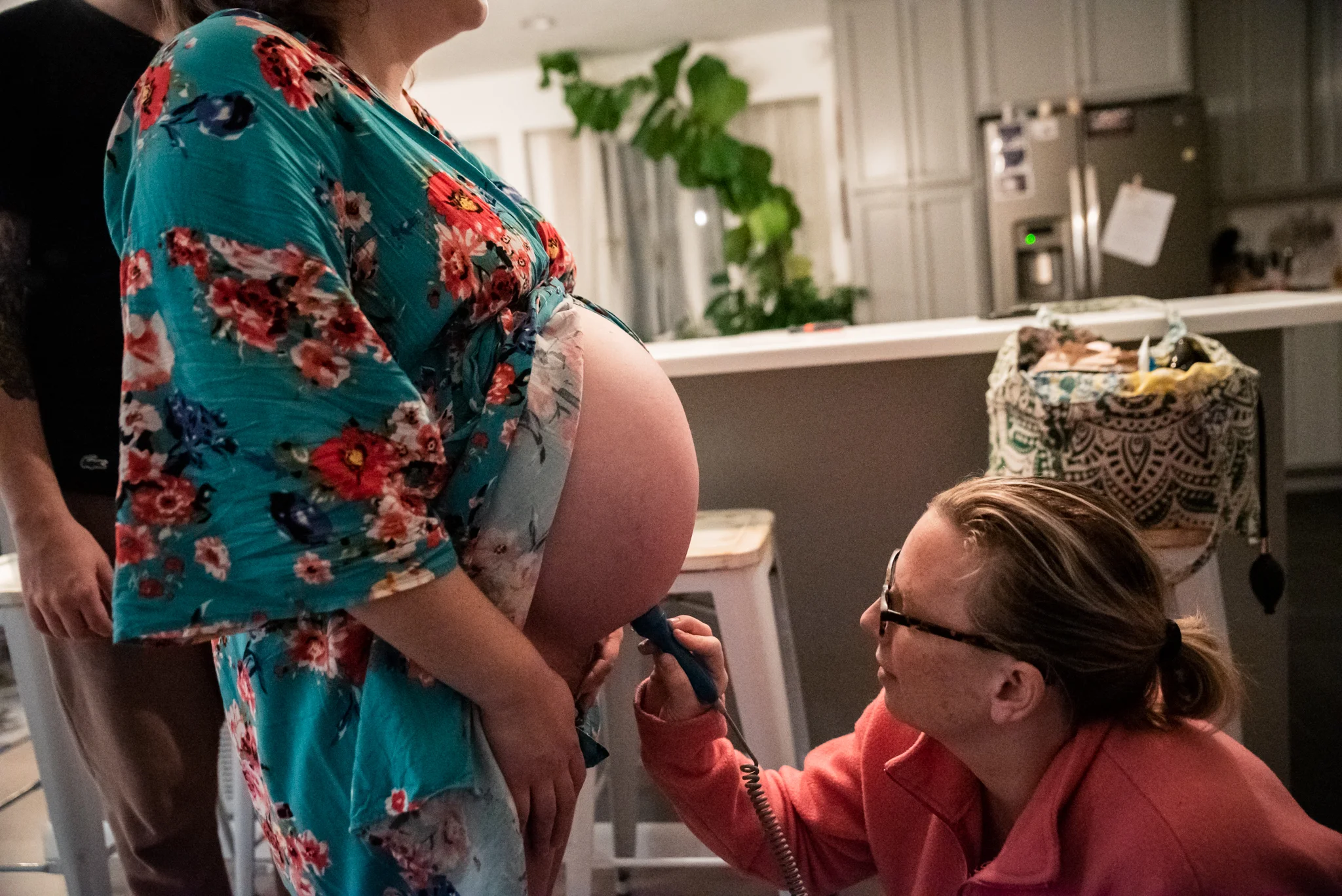 Home Birth Crowning